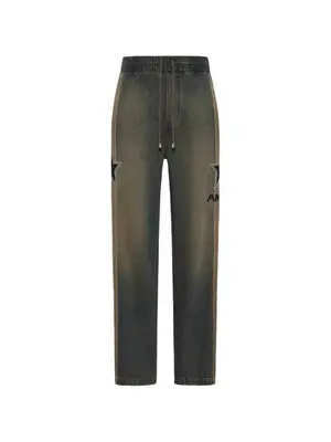 Amiri Jeans With Applique - Blue