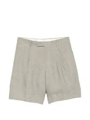LARDINI Paaramis Pleated Button-up Shorts