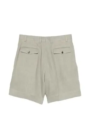 LARDINI Paaramis Pleated Button-up Shorts