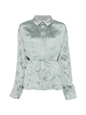 LARDINI Button-down Shirt Green