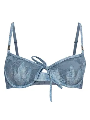 DIESEL X FENTY BY RIHANNA Balconette-lace-bra - Blue