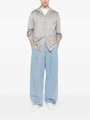 LARDINI Long-sleeved Button-up Shirt