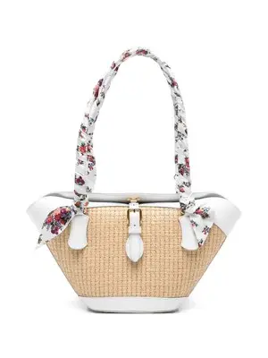 Dolce & Gabbana Floral Tote Bag - White