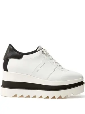Stella McCartney Sneak-elyse Platform Sneakers - White
