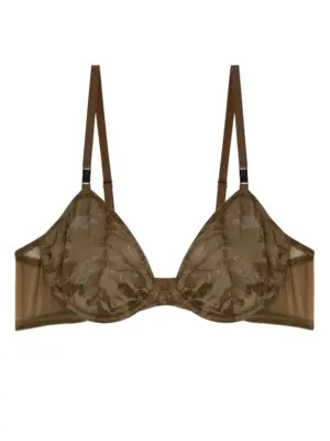 DIESEL X FENTY BY RIHANNA C-camo-lace-plunge-bra - Green