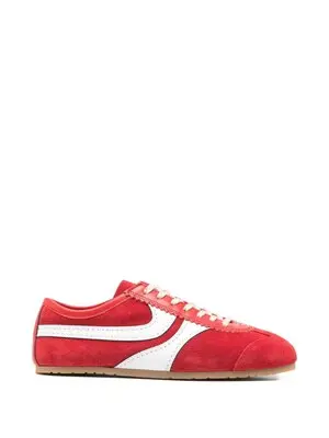 Dries Van Noten Suede Sneakers - Red