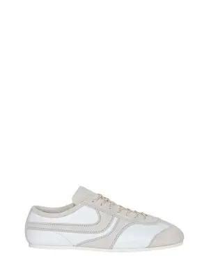 Dries Van Noten Suede Sneakers - White