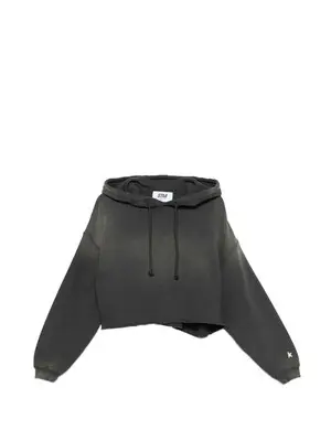 GOLDEN GOOSE Star-print Hoodie - Grey