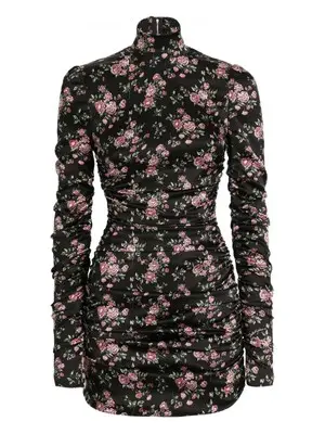 Dolce & Gabbana Short Floral Ruffled Dress - Multi