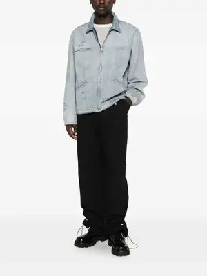 MAISON MARGIELA Denim Jacket With Number Motif