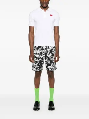 Play Comme Des Garcon Polo Shirt With Patch
