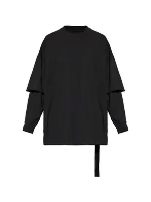 Rick Owens Layered T-shirt - Black