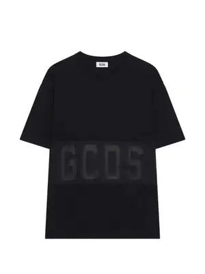 Gcds T-shirt With Logo Band - Black