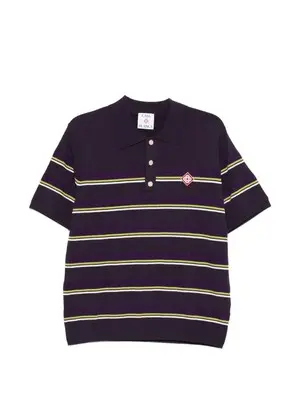 Dries Van Noten Striped Polo Multi
