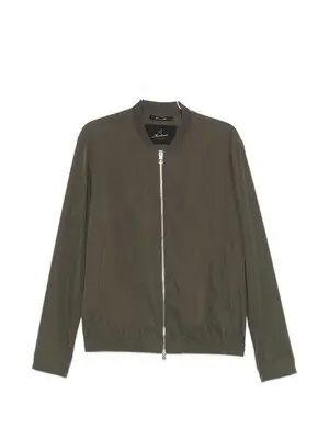 Rick Owens Zip-up Bomber Jacket - Grey