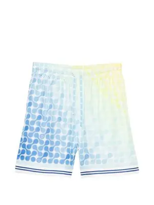 Casablanca Patterned Stretch Shorts - Multi