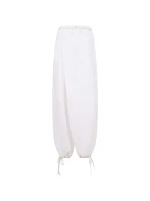 Stella McCartney Wide-leg Trousers - White