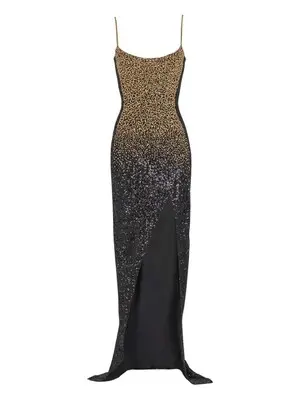 Balmain Embellished Long Dress