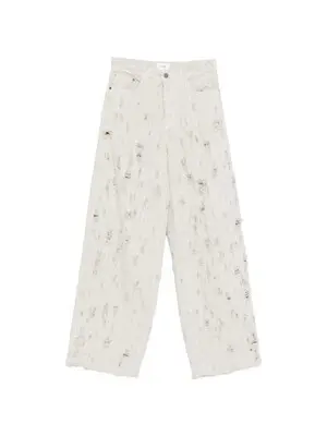 HAIKURE Bethany Bull Destroy Distressed Jeans - Grey