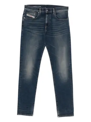 Balmain Faded-effect Jeans - Blue