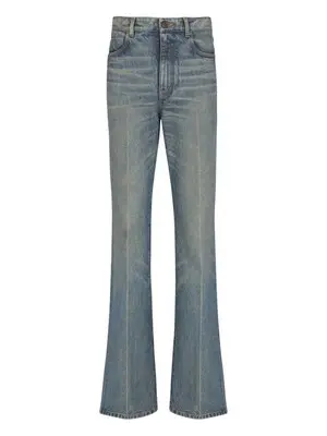 Balmain Flared Jeans - Blue