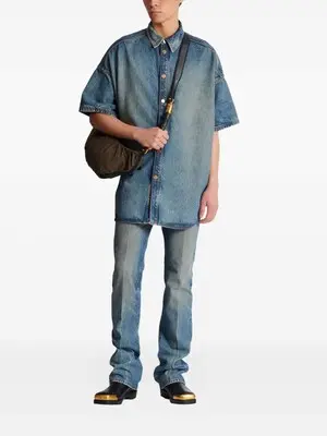 Balmain Short-sleeved Button-up Shirt