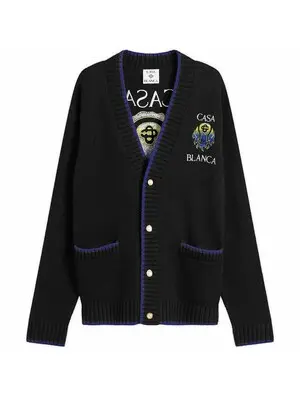 Casablanca Fine Knit Cardigans For Men