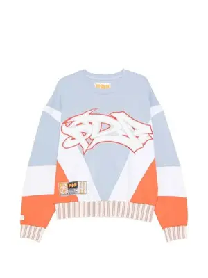 PDF Color-block Sweatshirt - Multi