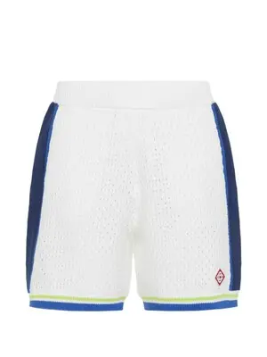 Casablanca Striped Shorts