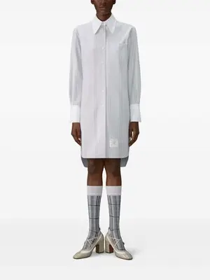 Thom Browne Striped Mini Dress
