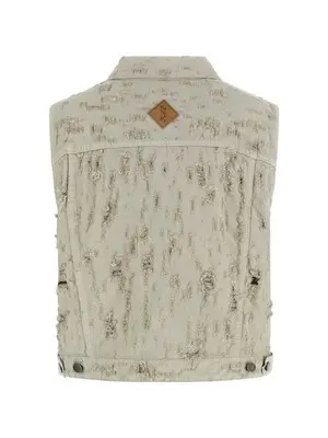 HAIKURE Ryder Distressed Denim Vest