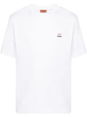 JIL SANDER T-shirt With Embroidered Logo - White