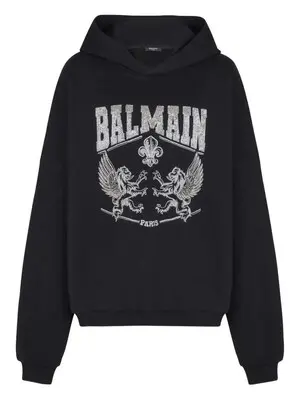 Balmain Hoodie Black