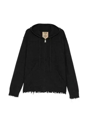 Rick Owens Hooded Sweatshirt - Grey