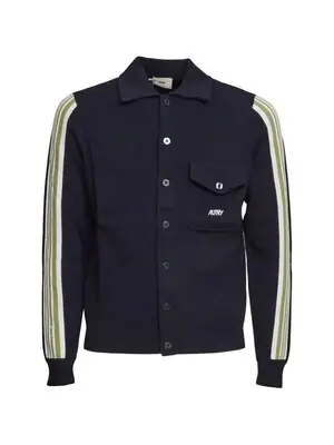 AUTRY Striped Jacket - Blue