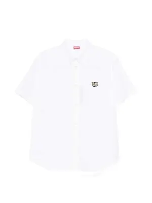 Kenzo Wild Tiger Embroidered Shirt - White