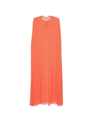 Raquel Diniz White Cape - Red