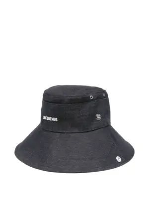 Marni Bucket Hat With Logo - Blue