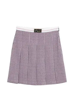 Marni Plaid Pleated Skirt - Multi