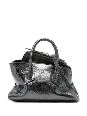 Jacquemus Leather Tote Bag - Grey
