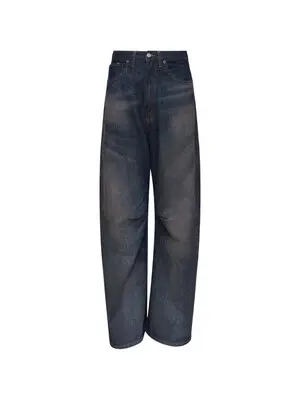 MAISON MARGIELA MM6 Maison Margiela Indigo Wide-Leg Jeans Blue