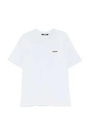 Jacquemus T-shirt With Patch - Blue