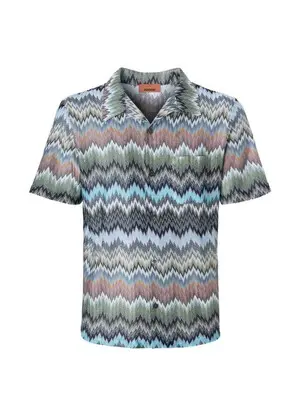 Missoni Short-sleeved Zigzag Shirt