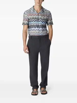 Missoni Short-sleeved Zigzag Shirt