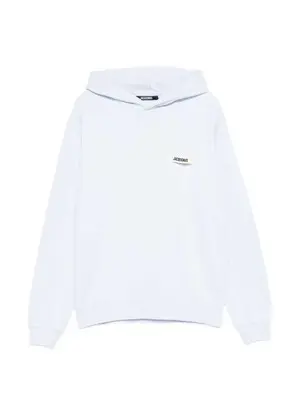Jacquemus Logo Hoodie - Blue