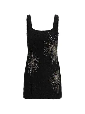 Staud Beaded Dress - Black