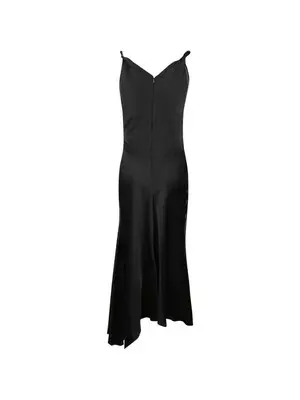 Victoria Beckham Norma Kamali V-neck Midi Dress