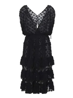 Dries Van Noten Elegant Cotton Dress By