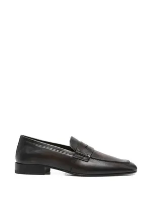 Dries Van Noten Leather Loafers - Brown