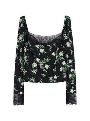 Dolce & Gabbana Floral Lace Blouse - Multi